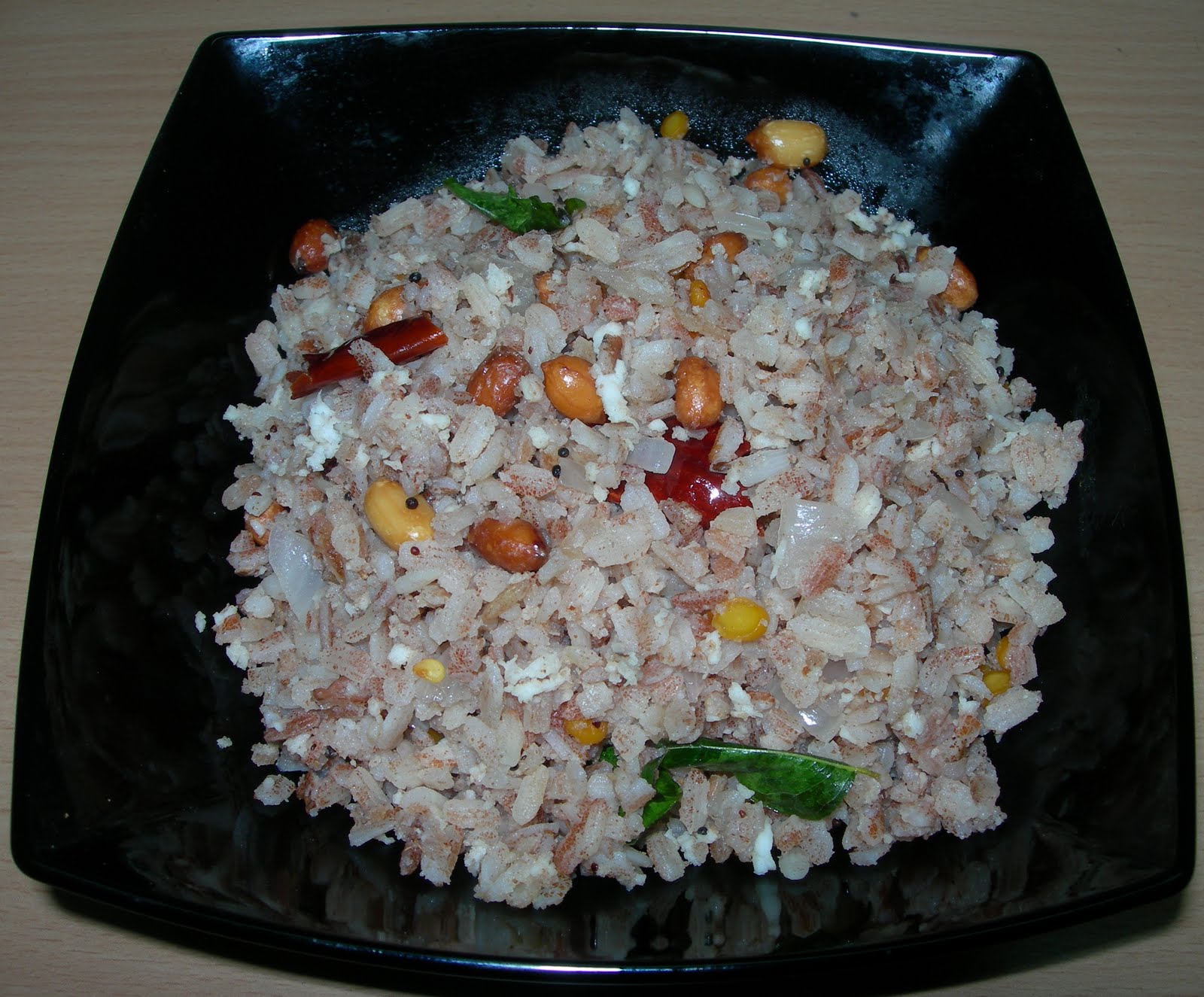 Aval (Poha) Uppuma - Kamala's Corner