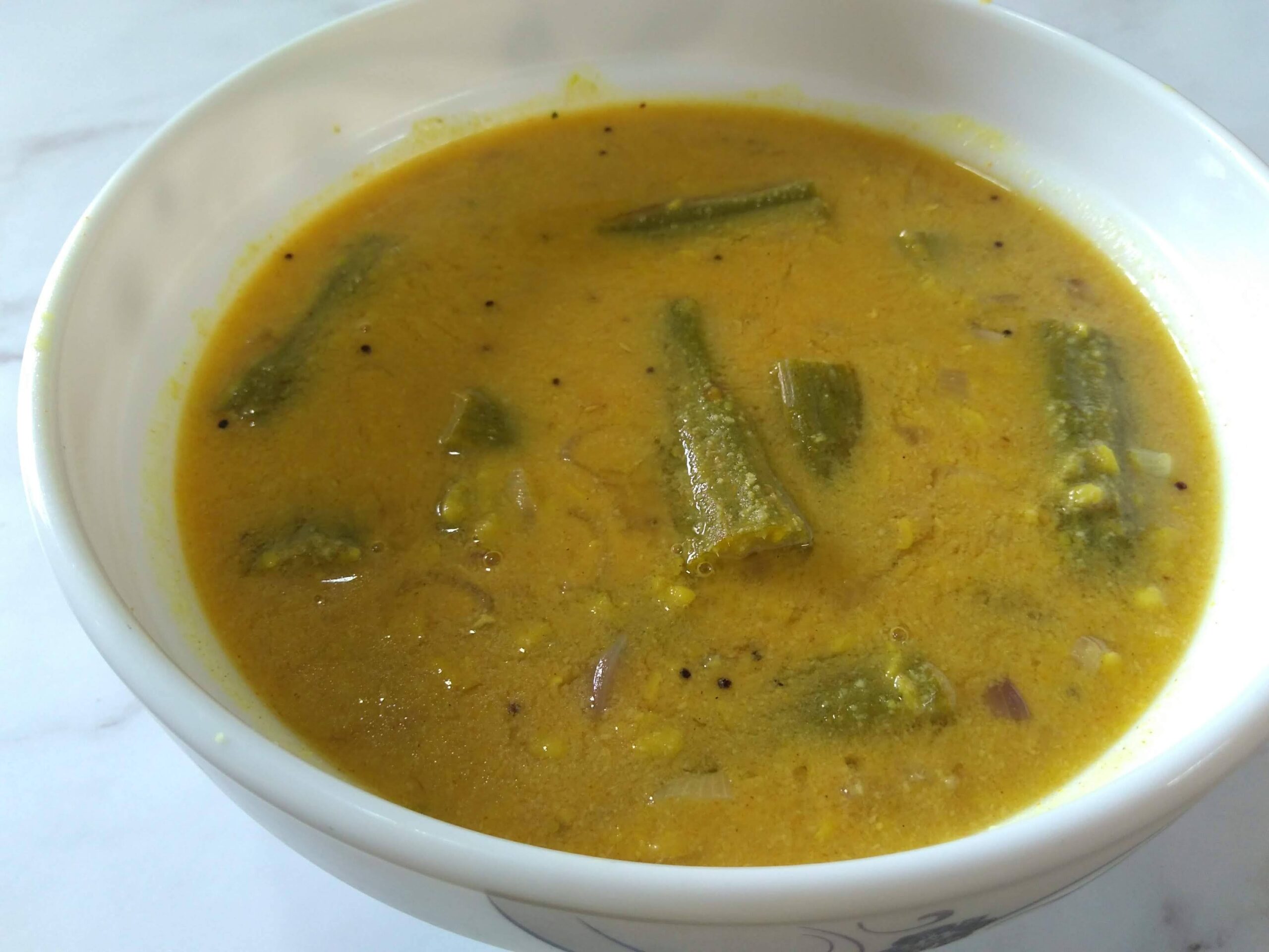 Murungakkai Poricha Kuzhambu | Kamala's Corner