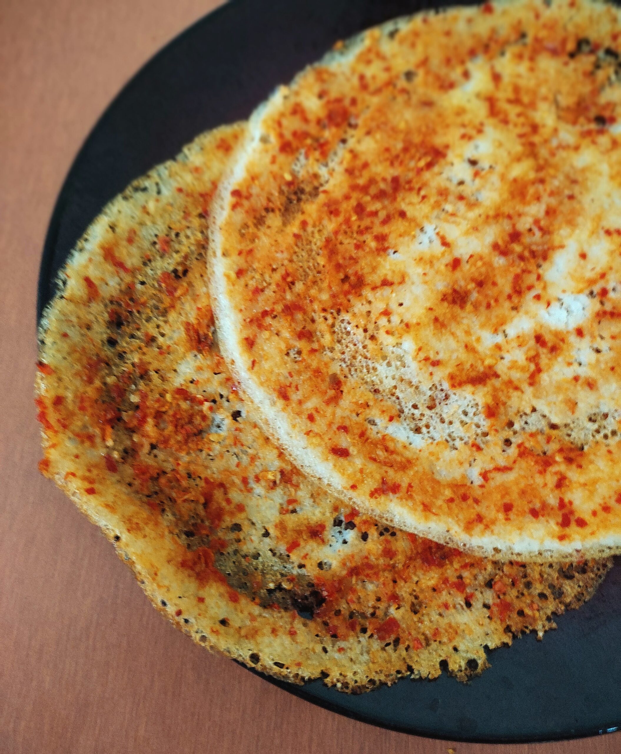 Poondu (Garlic) Dosai | Kamala's Corner