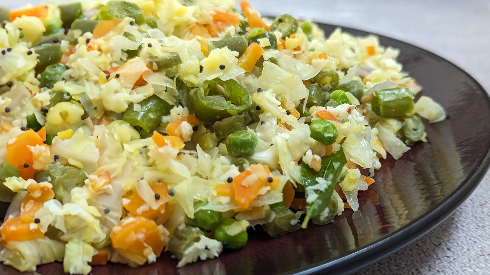 Kadamba Poriyal - Kamalas Corner