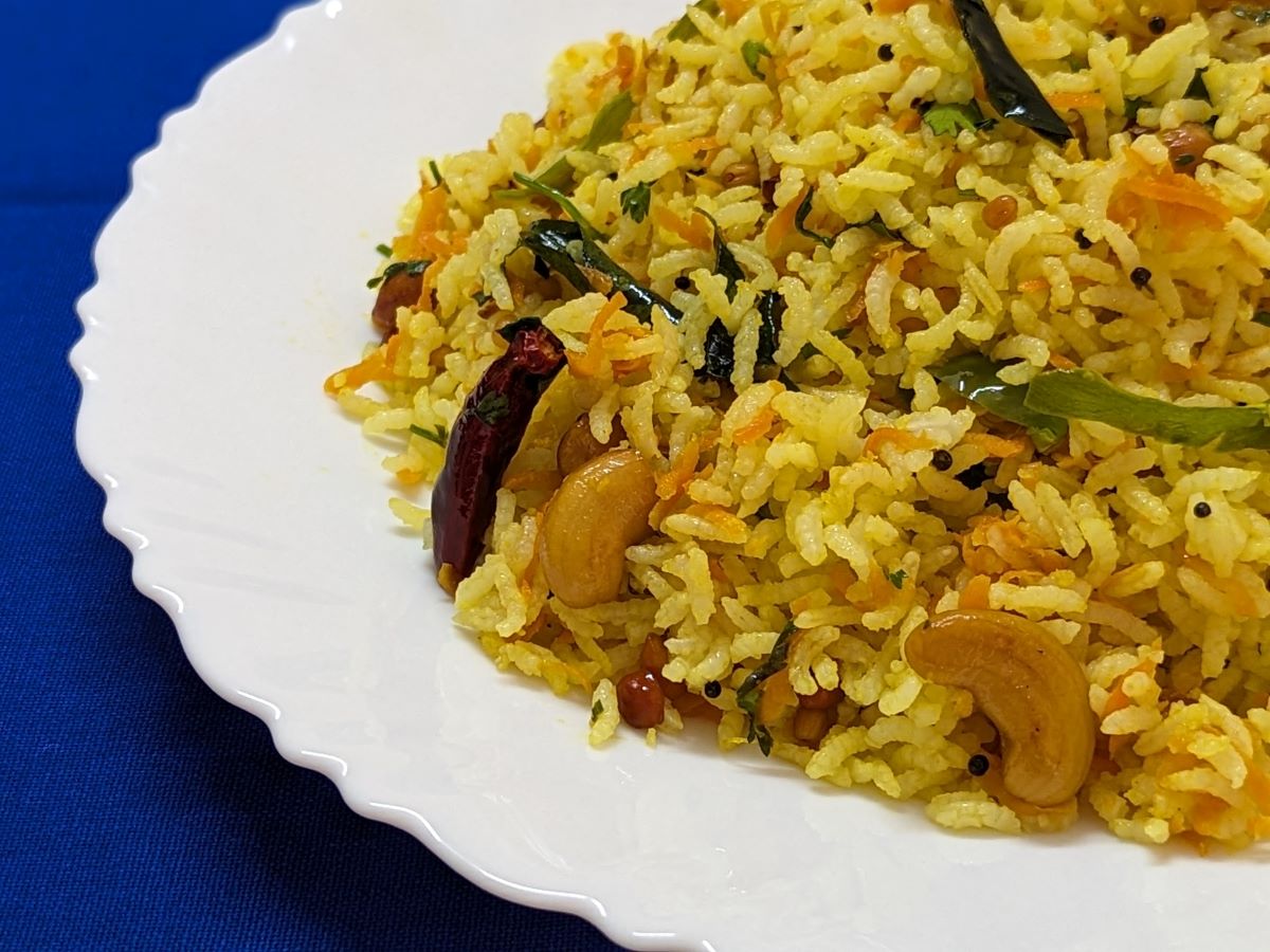 Carrot Rice - Kamala's Corner